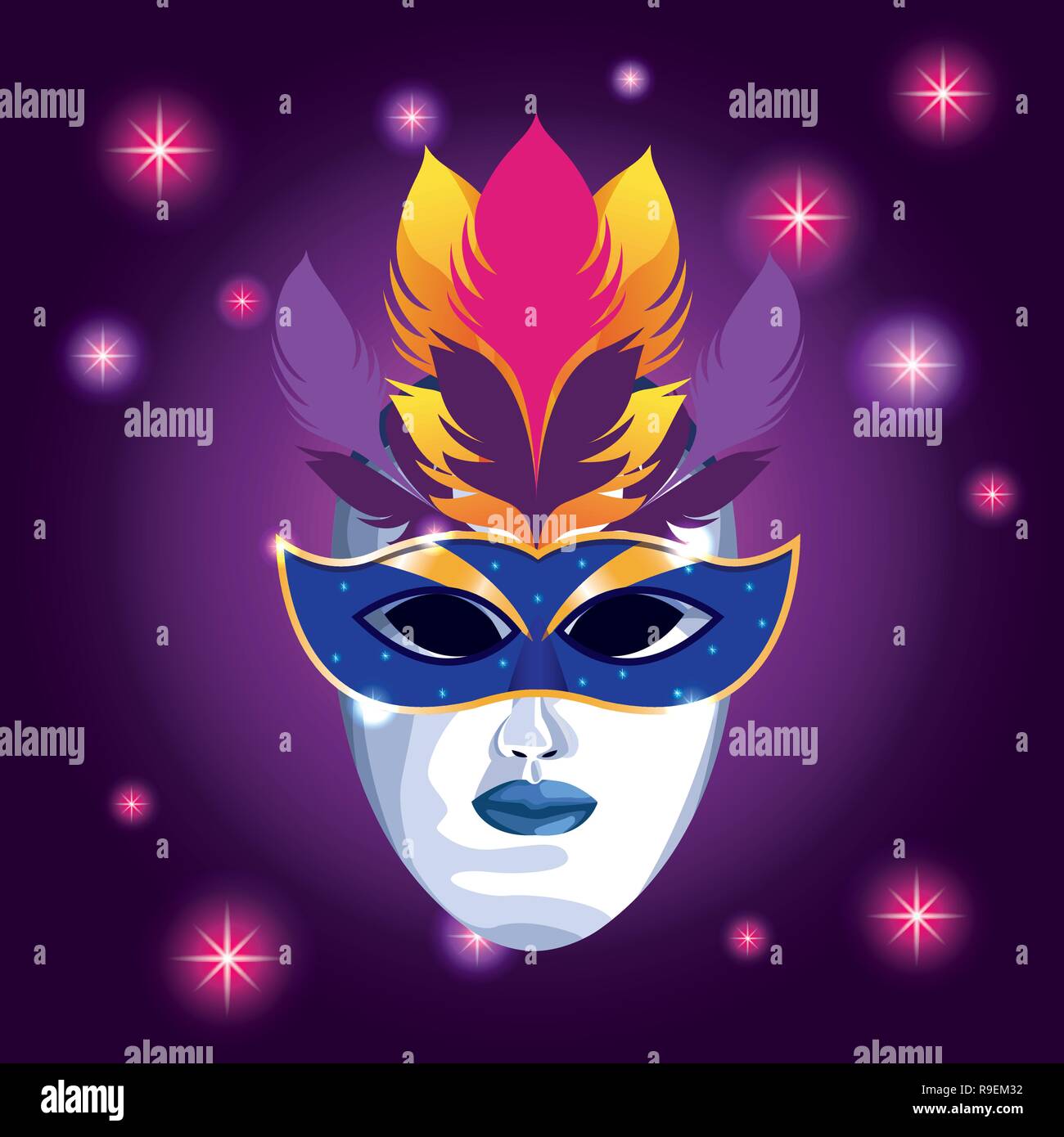 Mari gras beads hi-res stock photography and images - Alamy