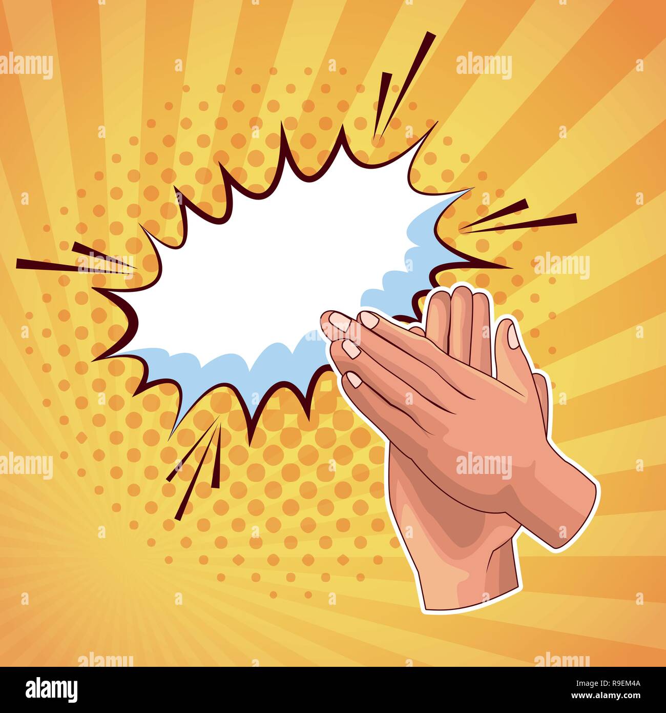 Audience Clapping Theatre Stock Vector Images - Alamy