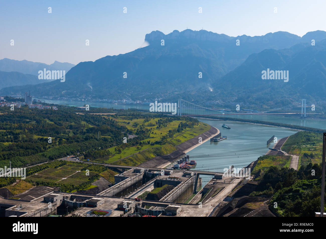 Three Gorges Dam Locks High Resolution Stock Photography and Images - Alamy