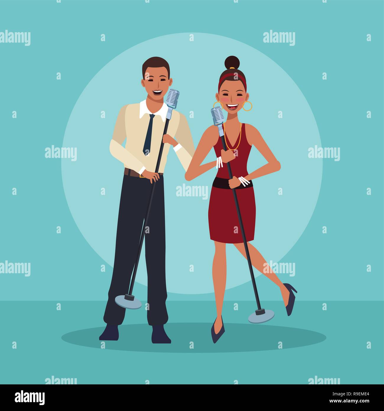 Music band cartoon Stock Vector Image & Art - Alamy