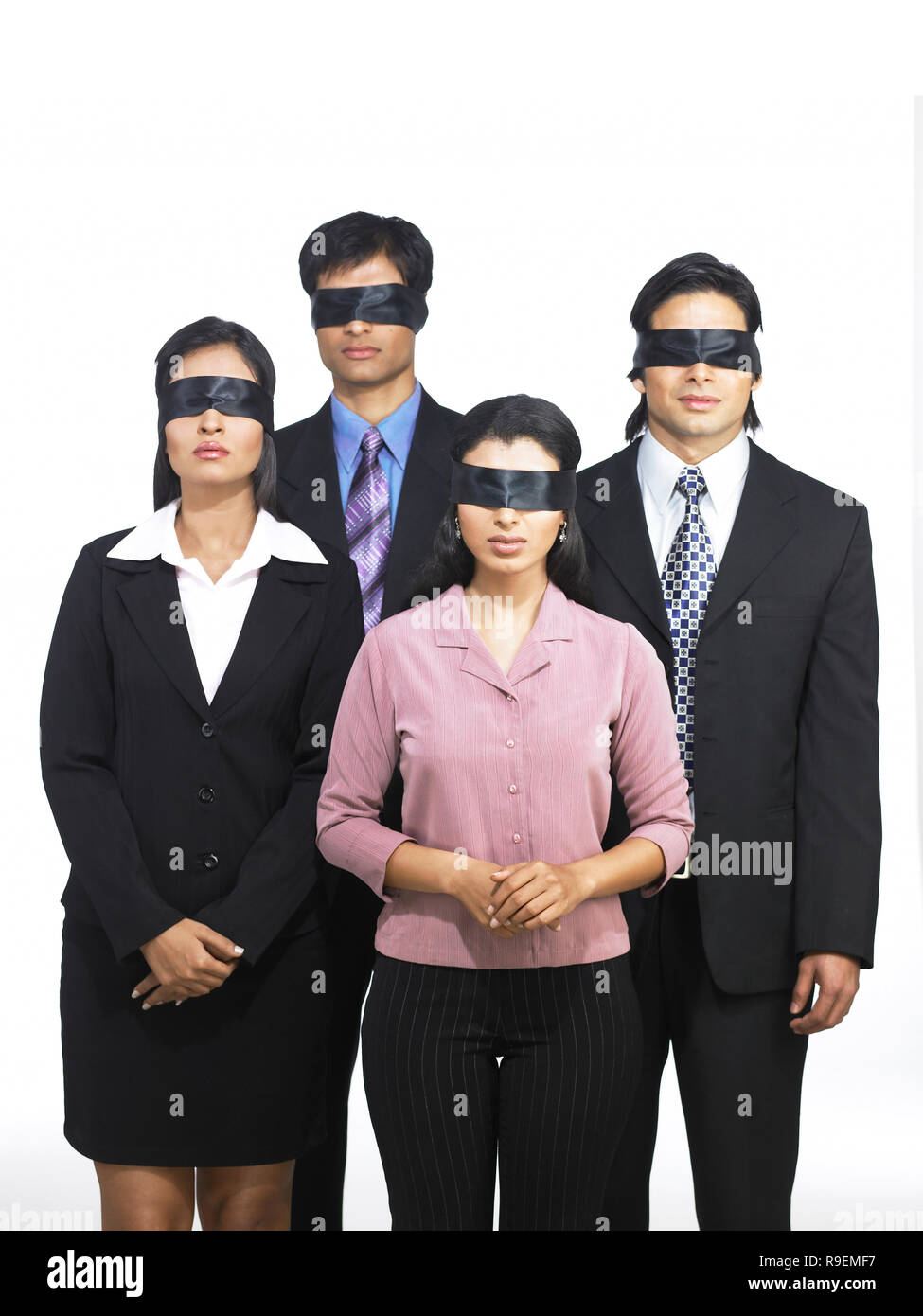 Four blind men hi-res stock photography and images - Alamy