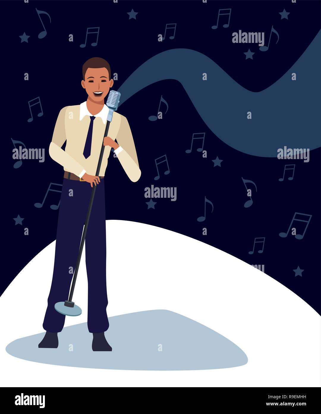 Musician artist cartoon Stock Vector Image & Art - Alamy