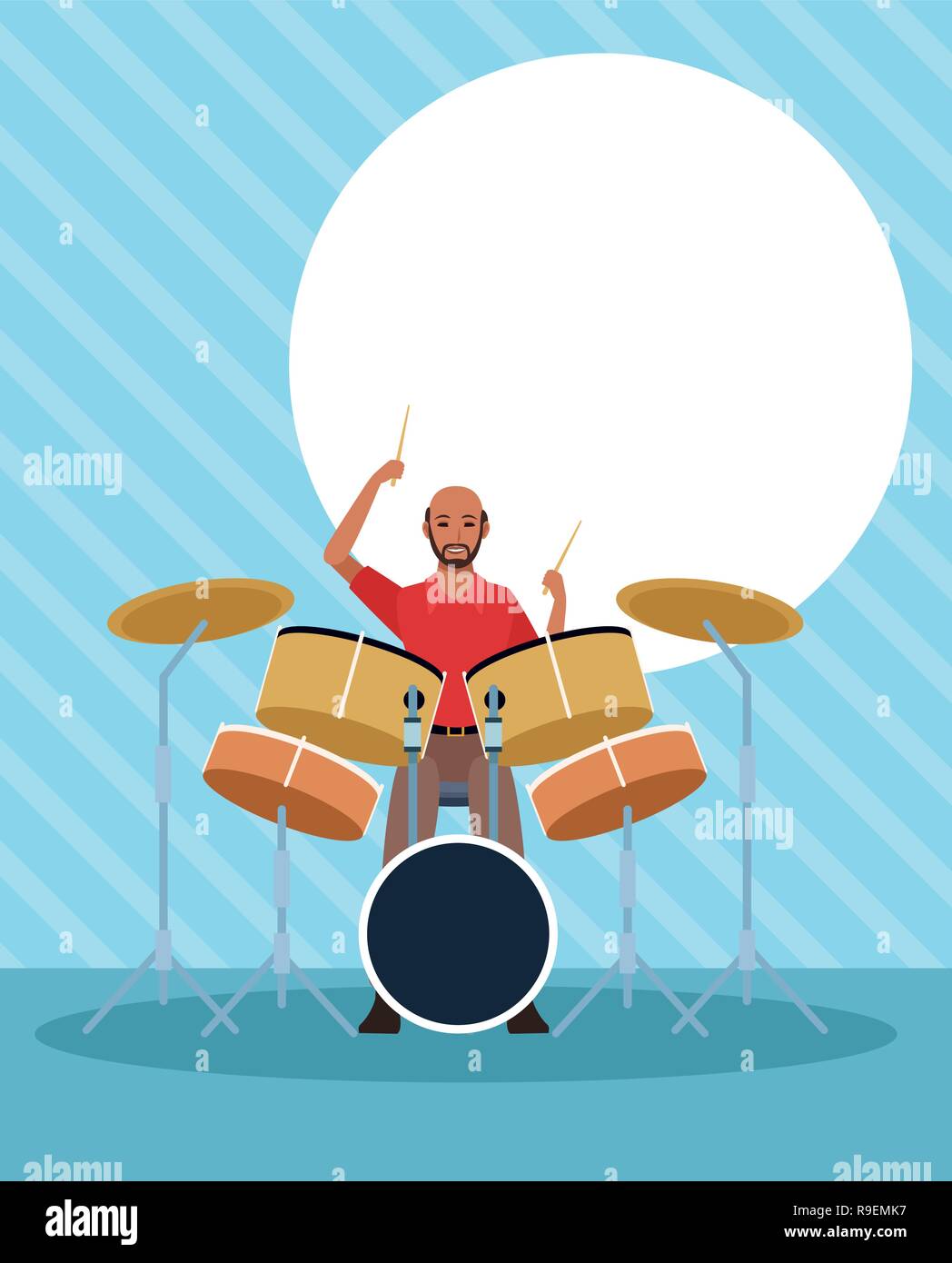 Musician artist cartoon Stock Vector Image & Art - Alamy
