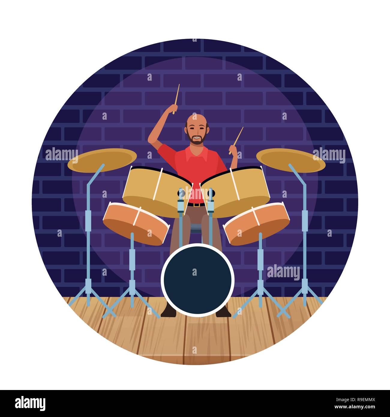 Musician artist cartoon Stock Vector Image & Art - Alamy