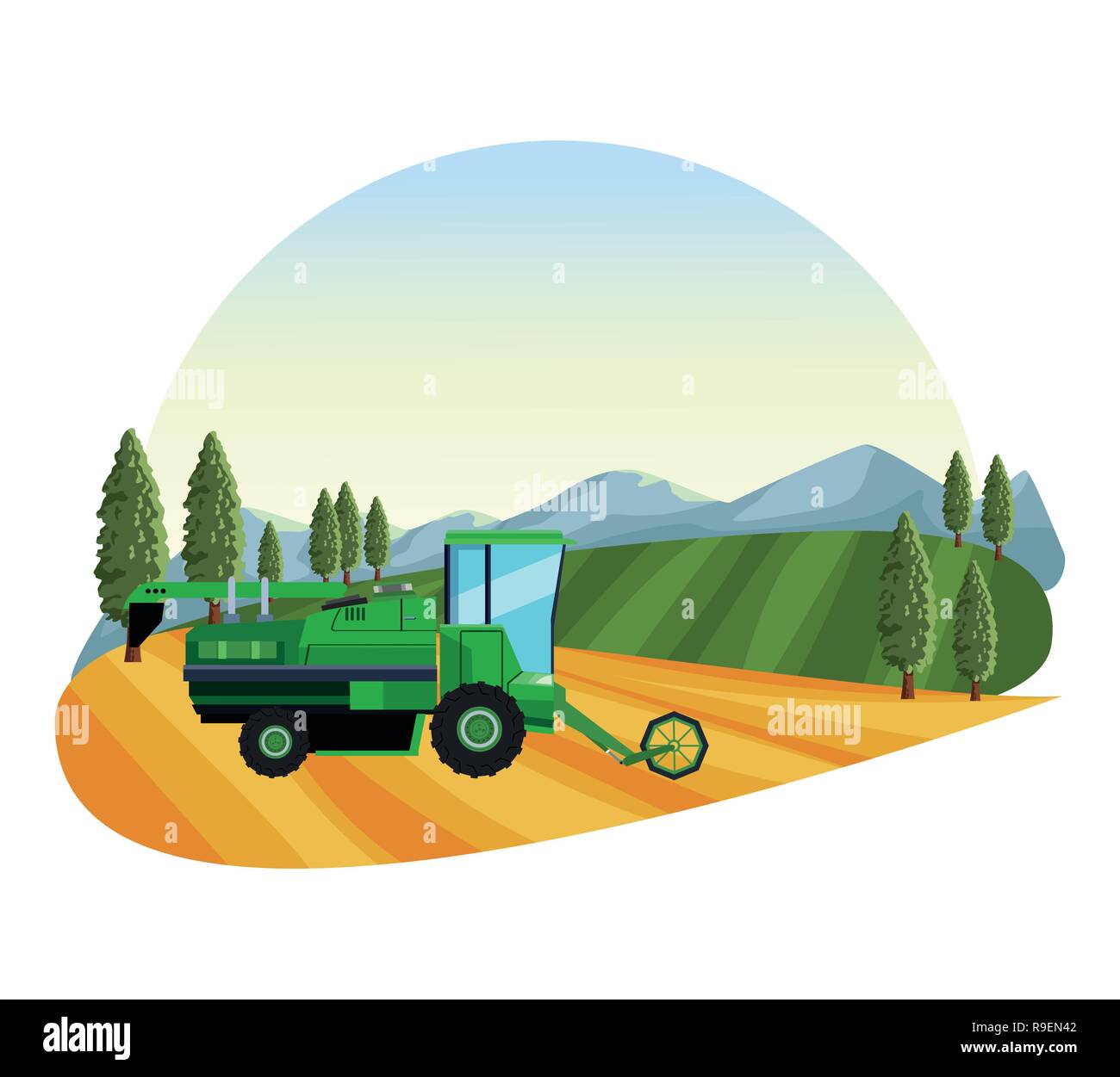 Seeding season Stock Vector Images - Alamy