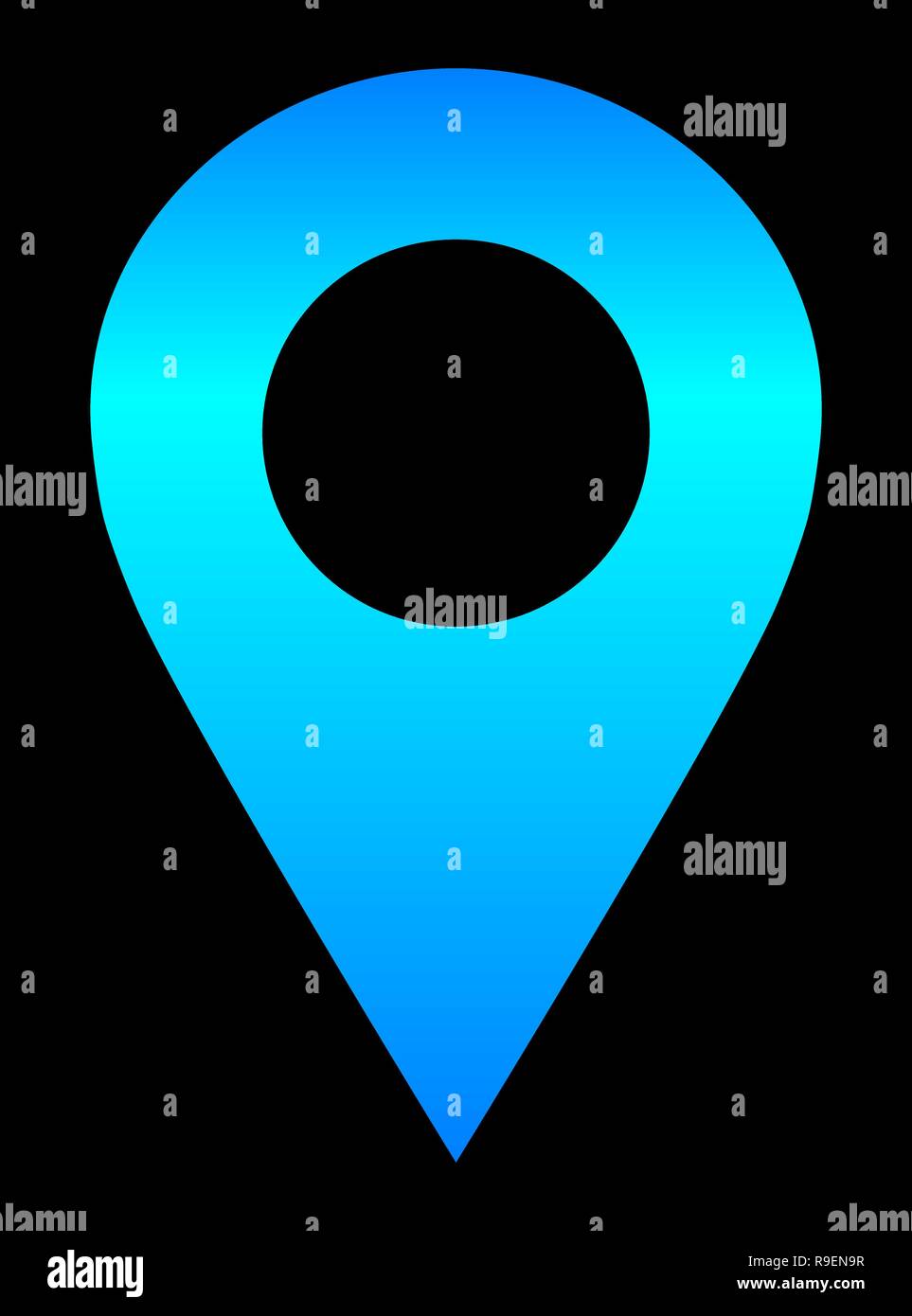 Pinpoint light map hi-res stock photography and images - Alamy