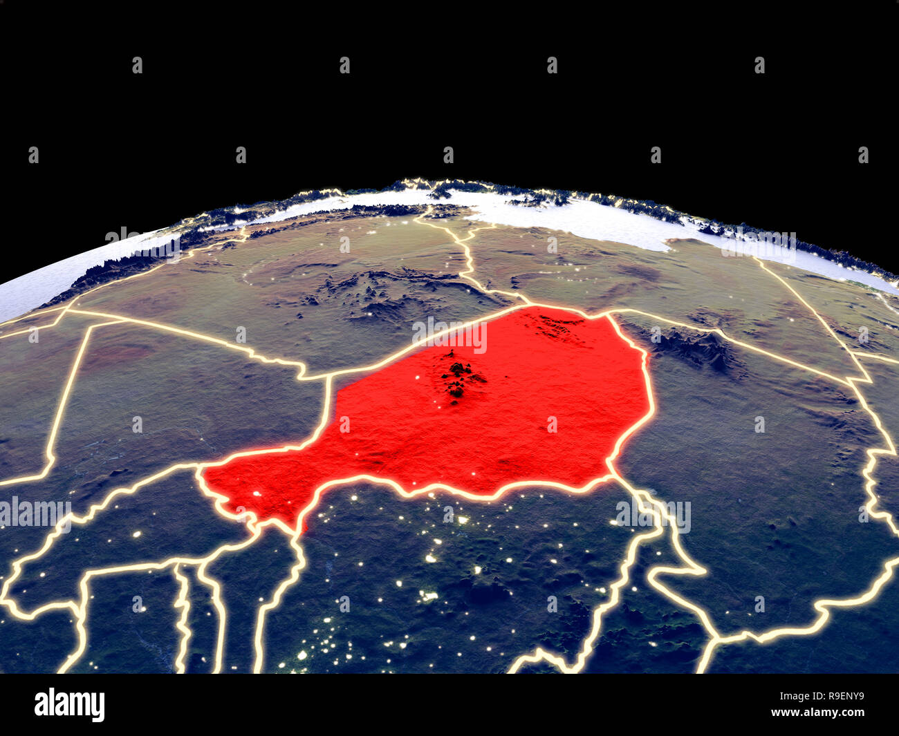 Niger africa lights hi-res stock photography and images - Alamy