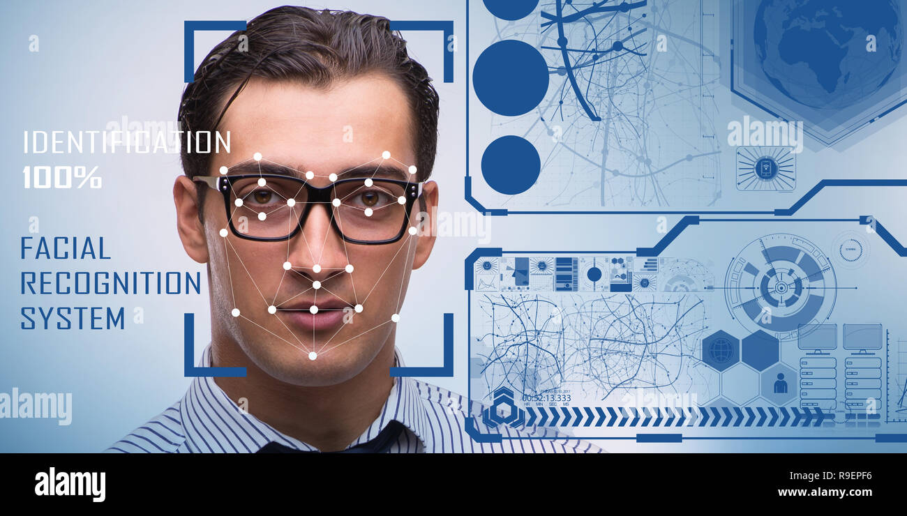Concept of face recognition software and hardware Stock Photo - Alamy