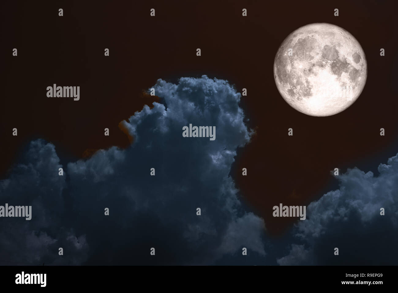 Nasa Moon Night Sky