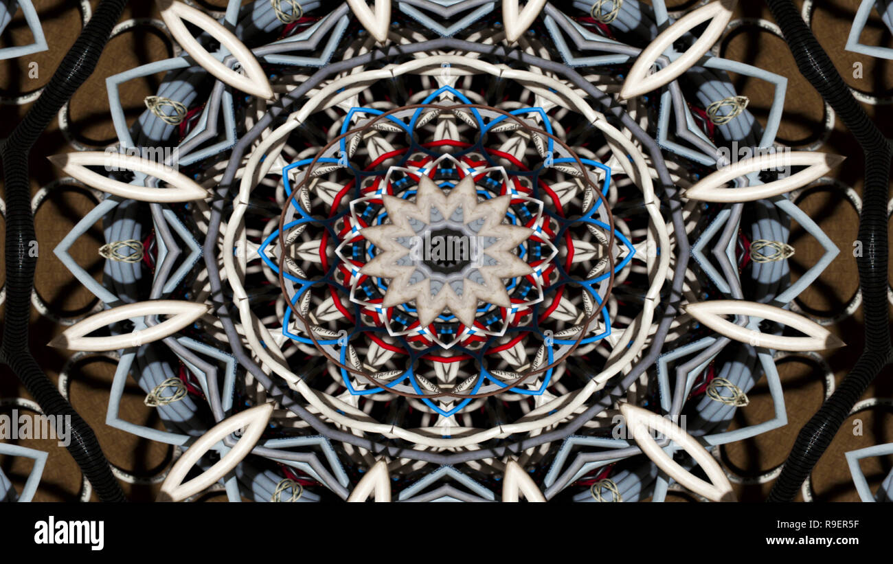 Abstract Cables Electric Wires Symmetric Pattern Ornamental Decorative ...