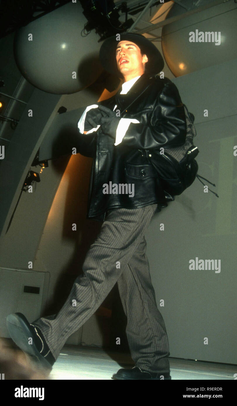HOLLYWOOD, CA - JUNE 3: Model/actor Billy Wirth walks the runway at the ...