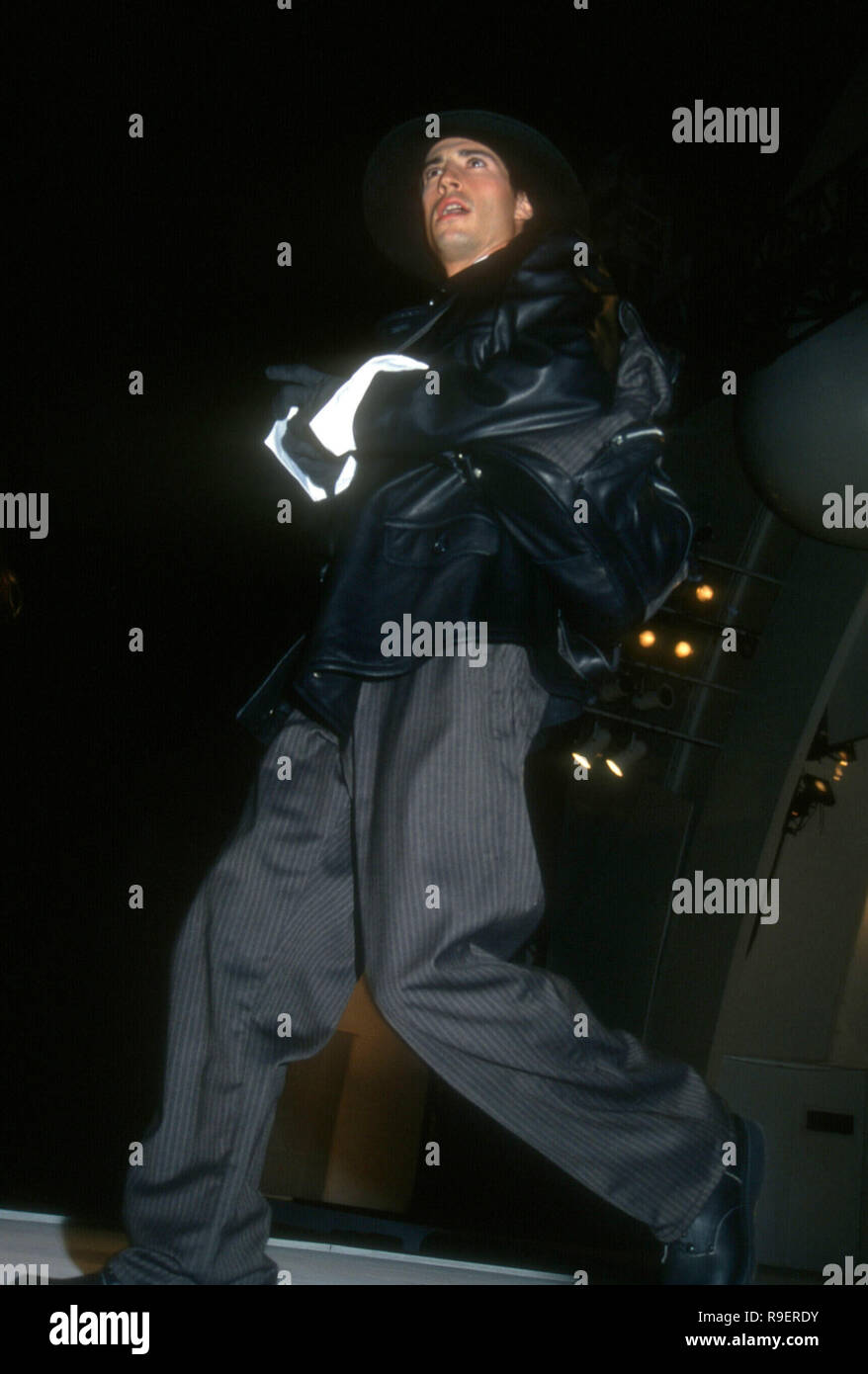 HOLLYWOOD, CA - JUNE 3: Model/actor Billy Wirth walks the runway at the ...