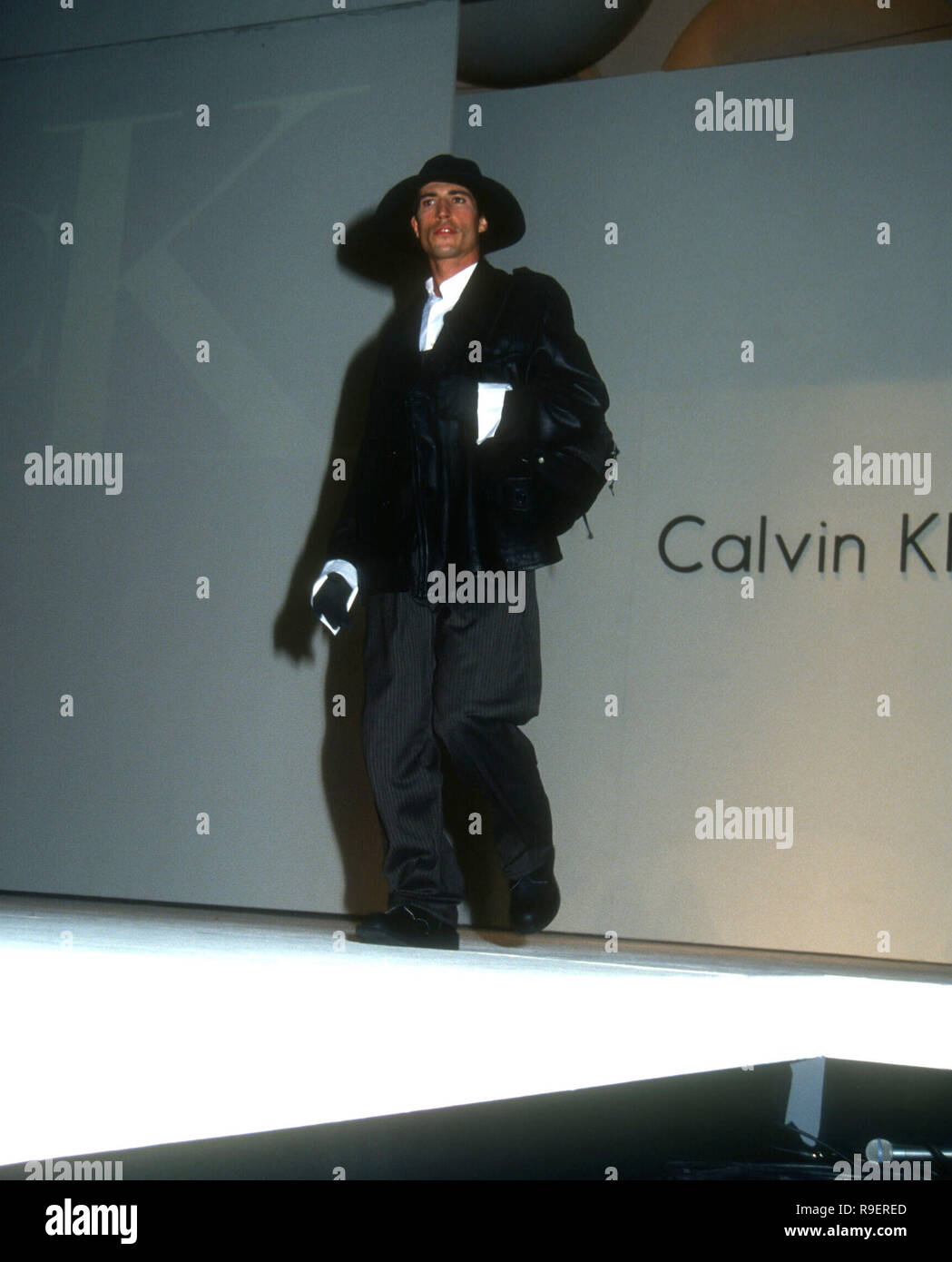 HOLLYWOOD, CA - JUNE 3: Model/actor Billy Wirth walks the runway at the ...
