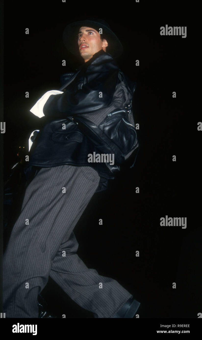 HOLLYWOOD, CA - JUNE 3: Model/actor Billy Wirth walks the runway at the ...