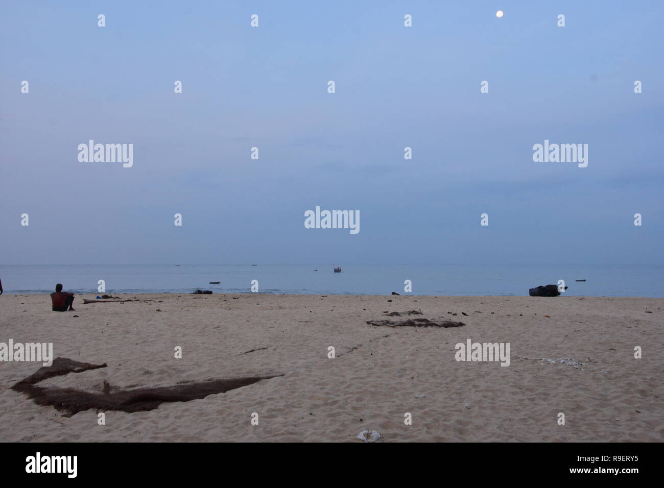 Marari sea beach, Alleppey, Kerala, India Stock Photo - Alamy