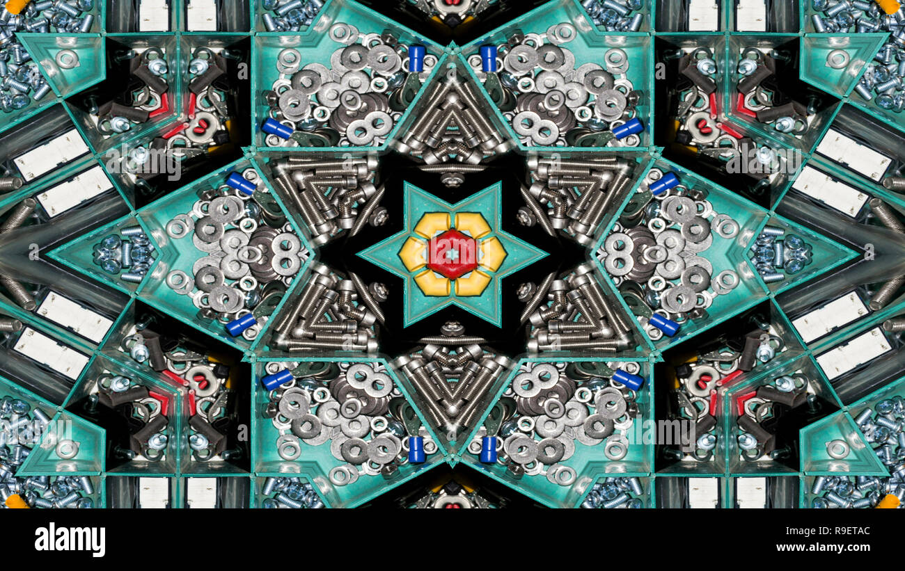 Abstract Cables Electric Wires Symmetric Pattern Ornamental Decorative ...