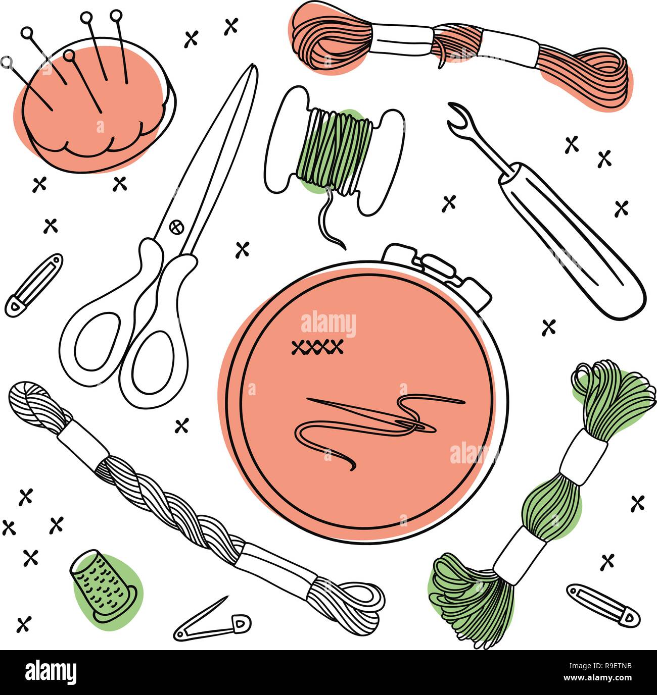 Printmaking Tools Clipart Images