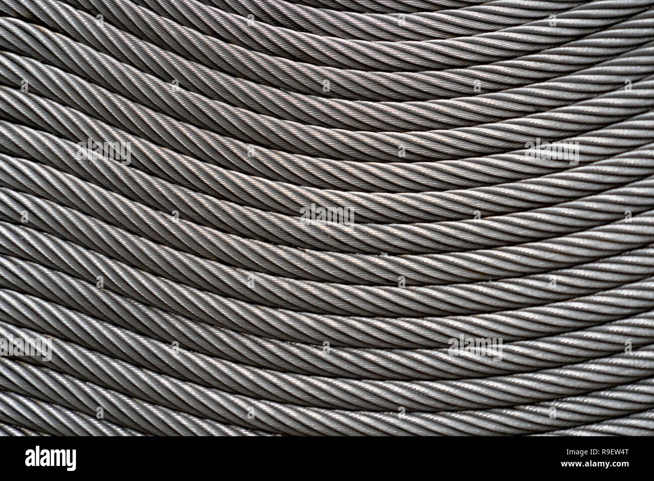 steel cables background texture detail Stock Photo - Alamy