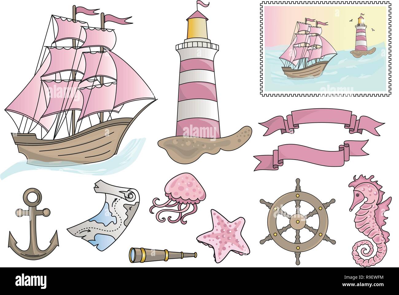 Baby Anchor Clip Art