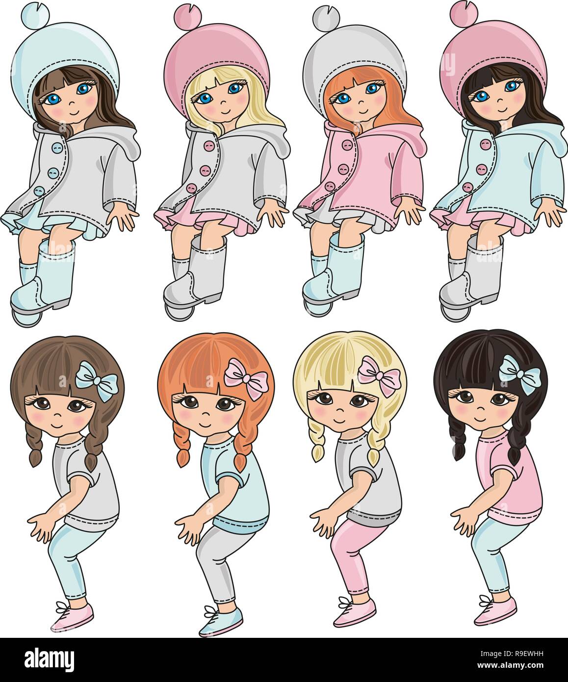 Children photo albums Stock Vector Images - Alamy