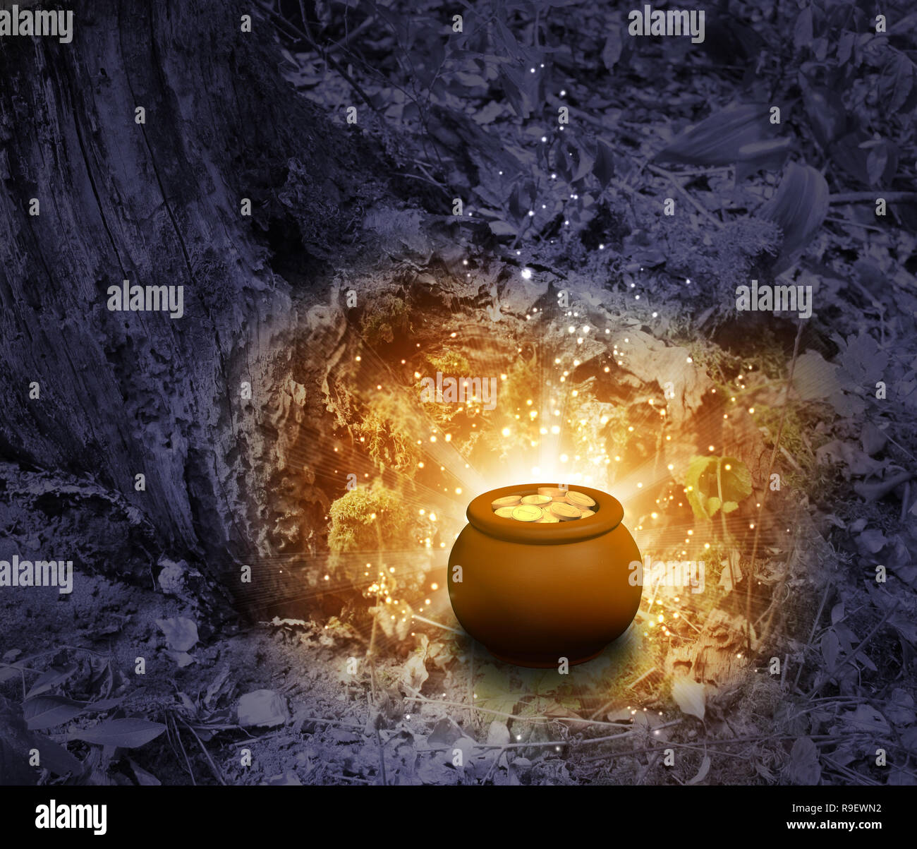 Treasure Pot High Resolution Stock Photography and Images - Alamy