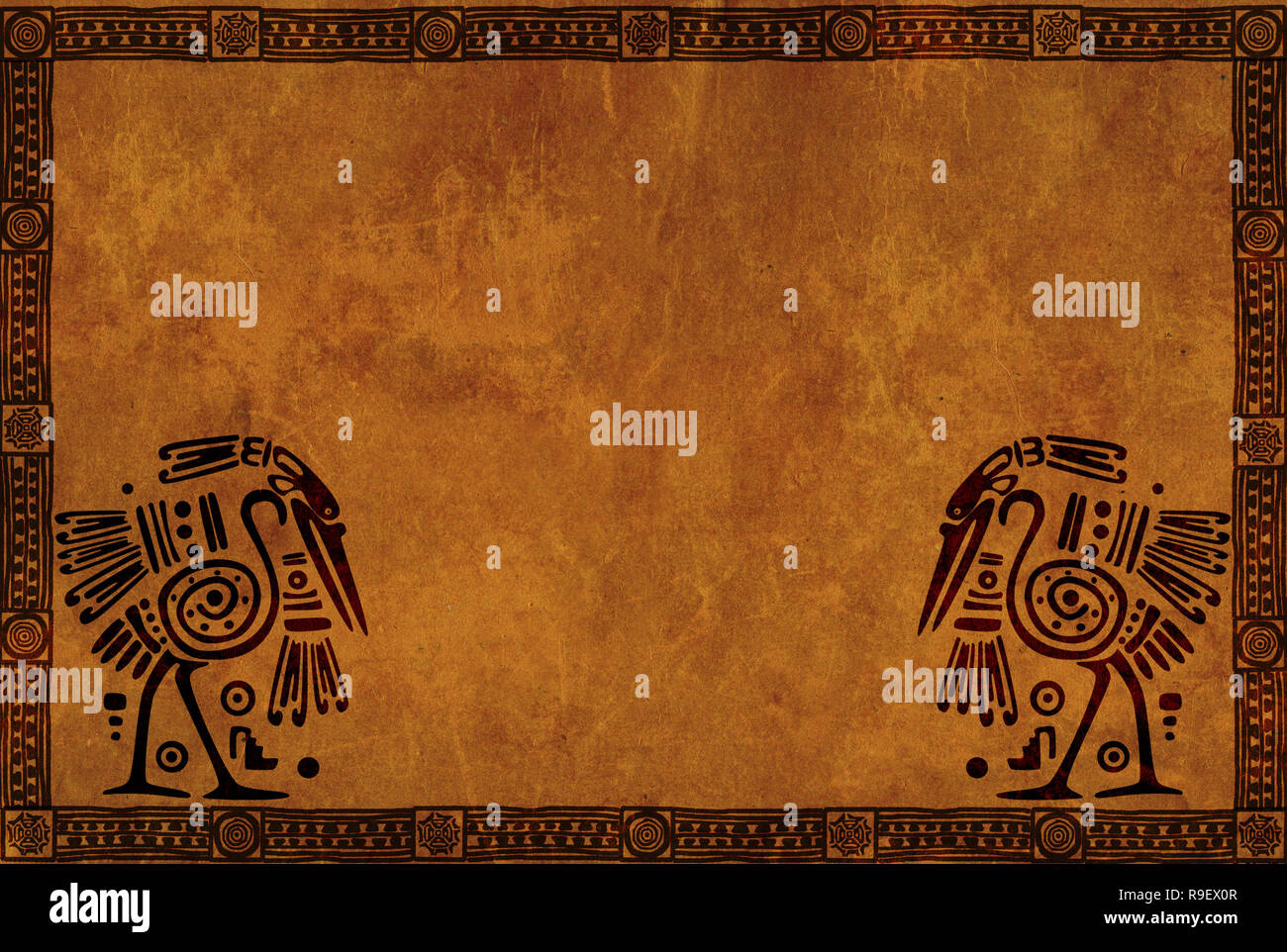 Background with American Indian national patterns Stock Photo - Alamy