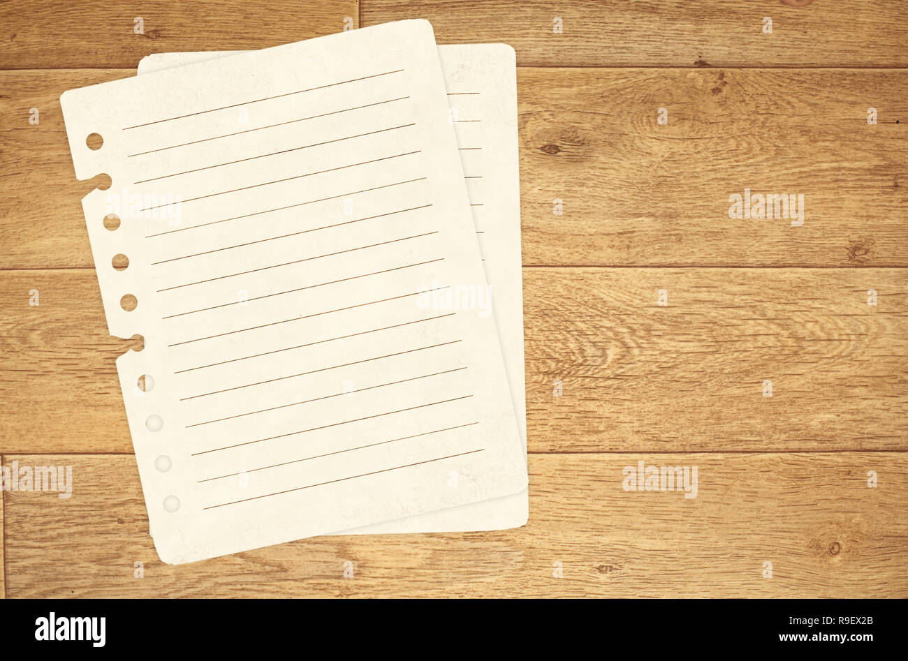 Grunge background with notebook pages Stock Photo - Alamy