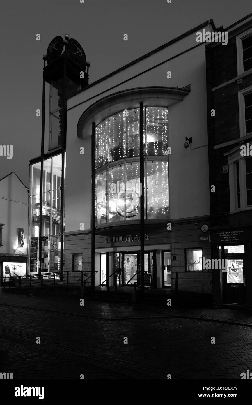 Town centre spalding Black and White Stock Photos & Images - Alamy