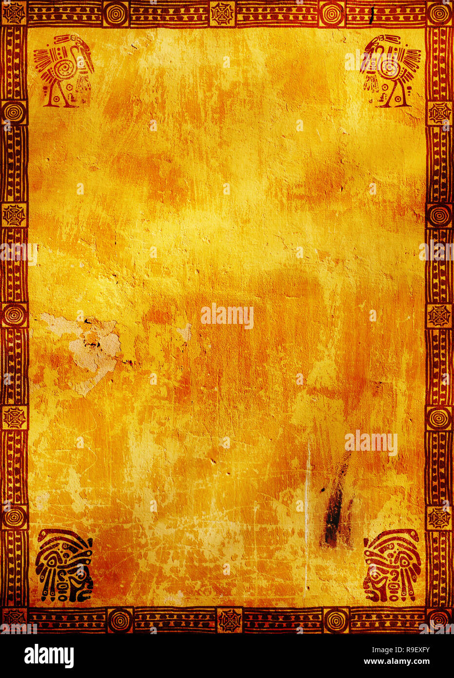 Vertical background with American Indian traditional patterns Stock ...