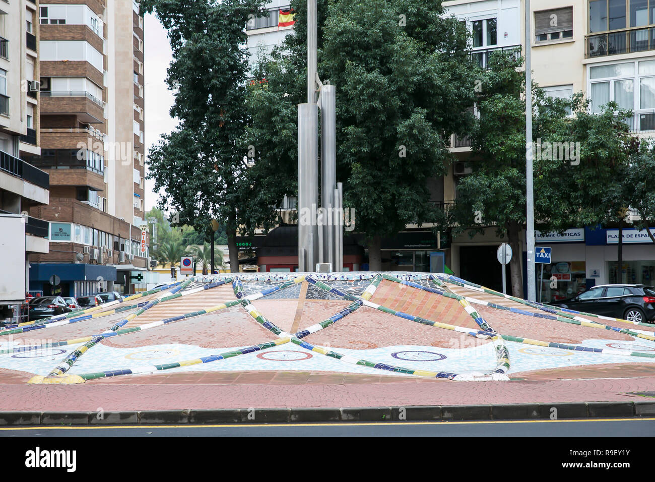 Tiled roundabout hi-res stock photography and images - Alamy