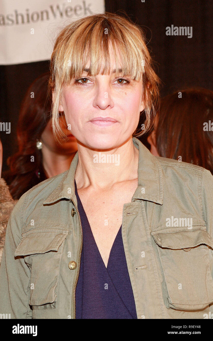 NEW YORK - FEBRUARY 16: Designer Amy Smilovic attends the Tibi Fall ...