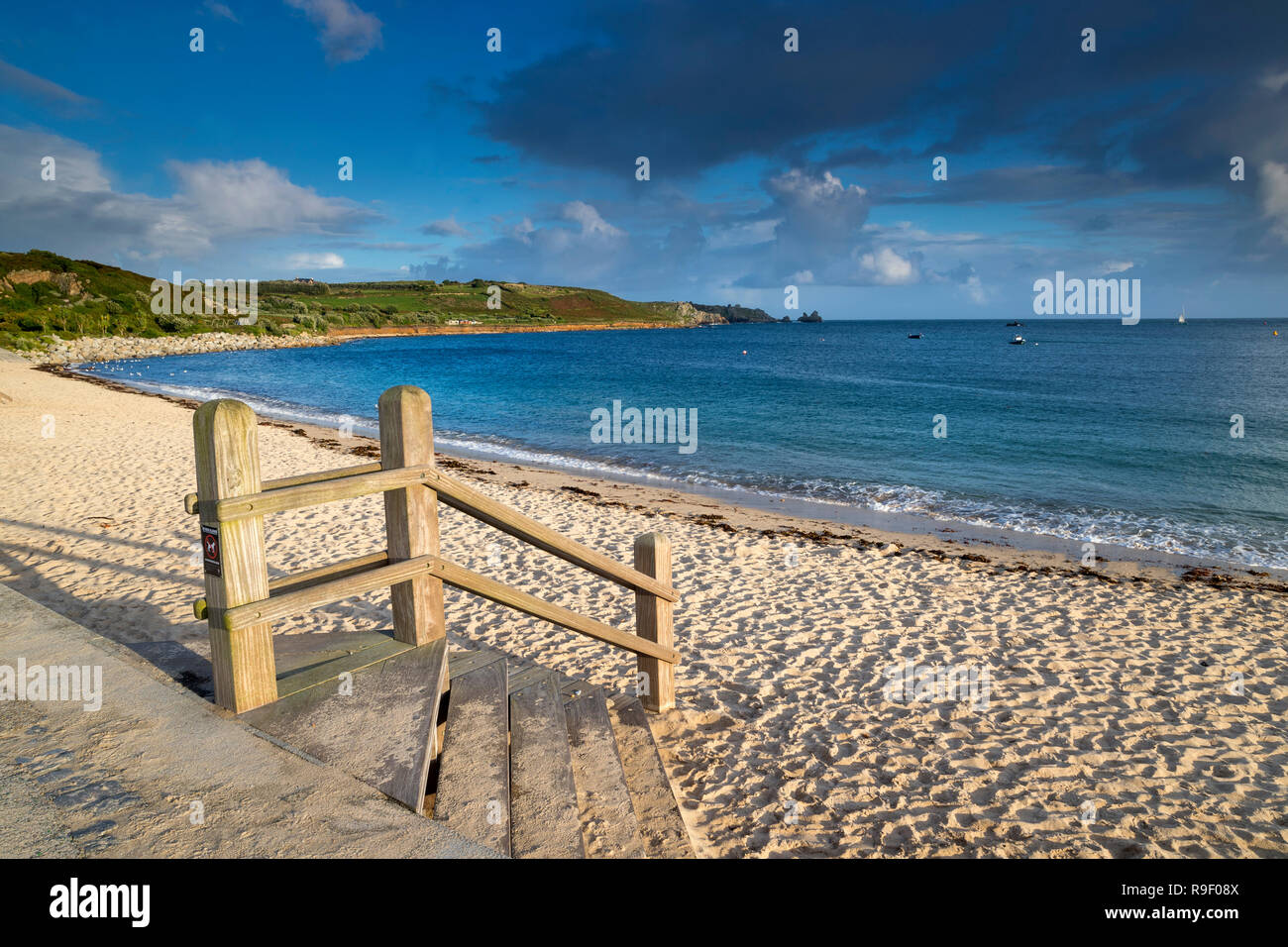 Porthcressa Beach; St Mary's; Isles of Scilly; UK Stock Photo - Alamy