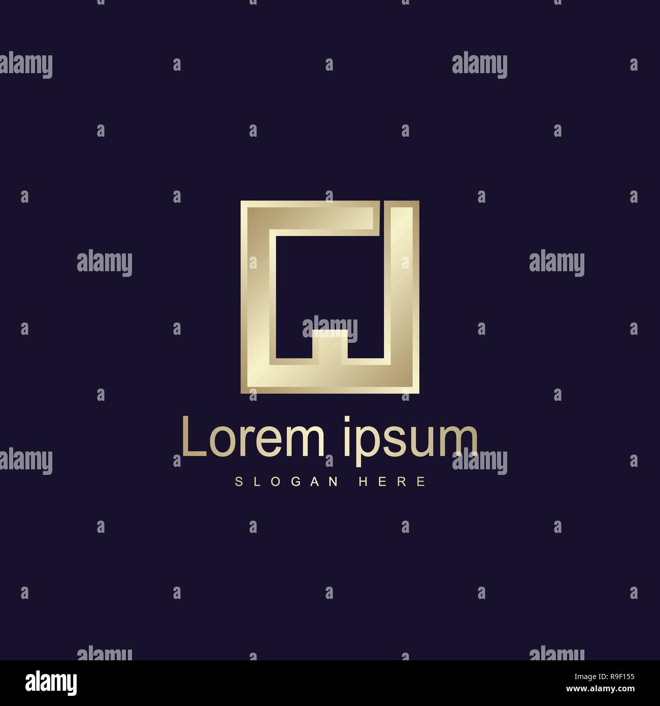 Cj logo design hi-res stock photography and images - Alamy