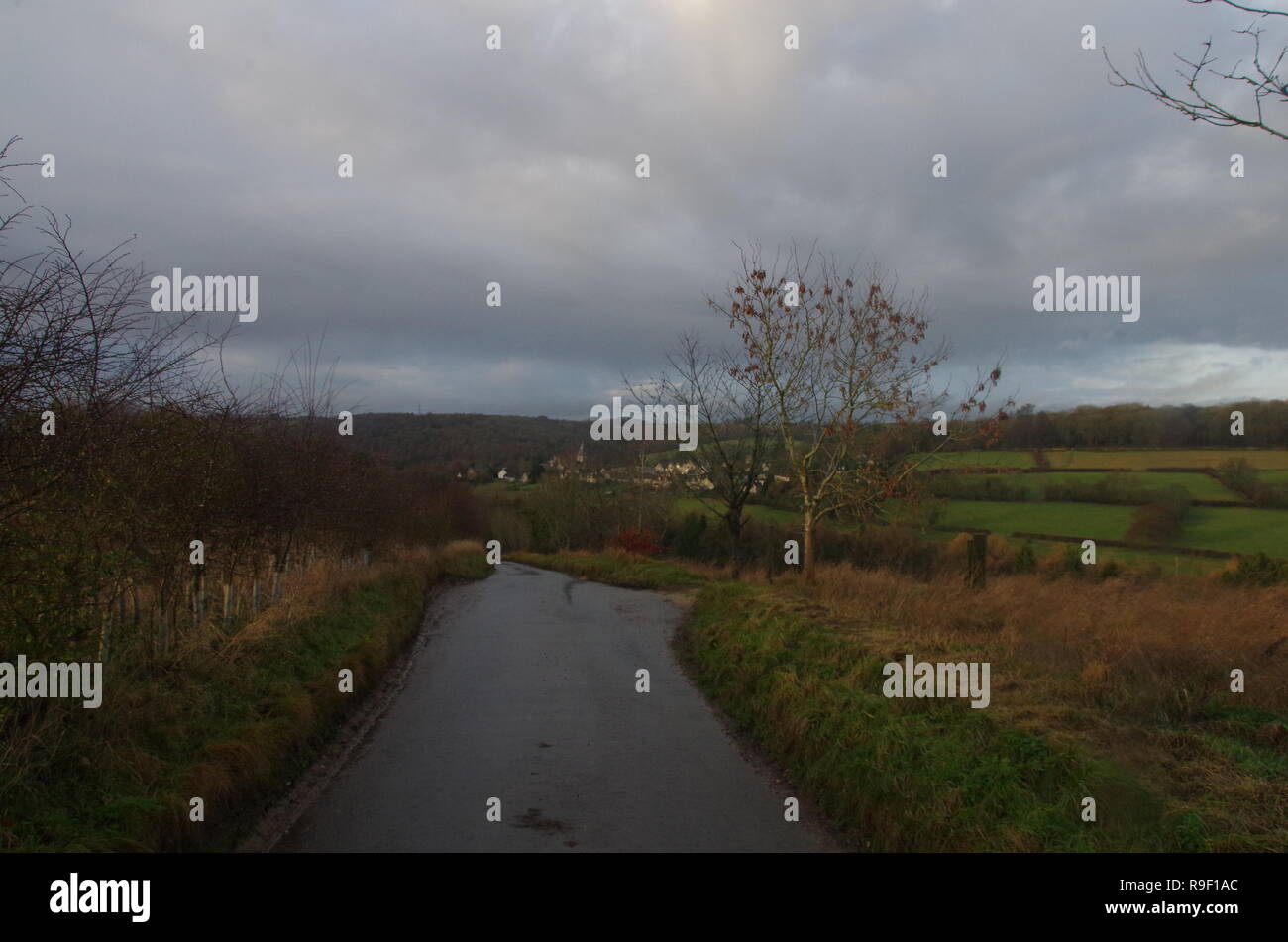The Macmillan Way. Long-distance trail. Gloucestershire. Cotswolds ...