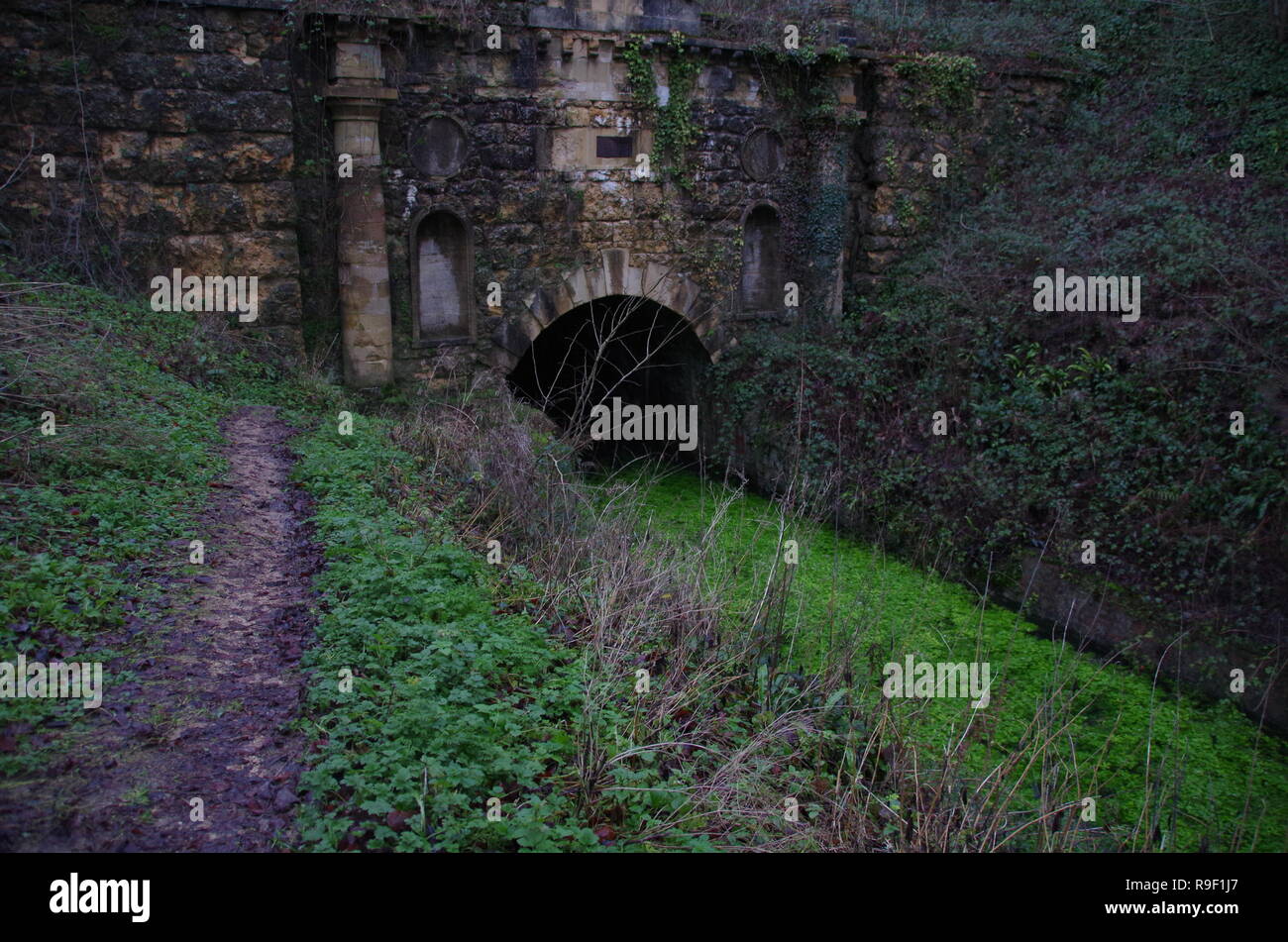Sapperton Canal Tunnel. Thames and Severn Canal. The Macmillan Way ...