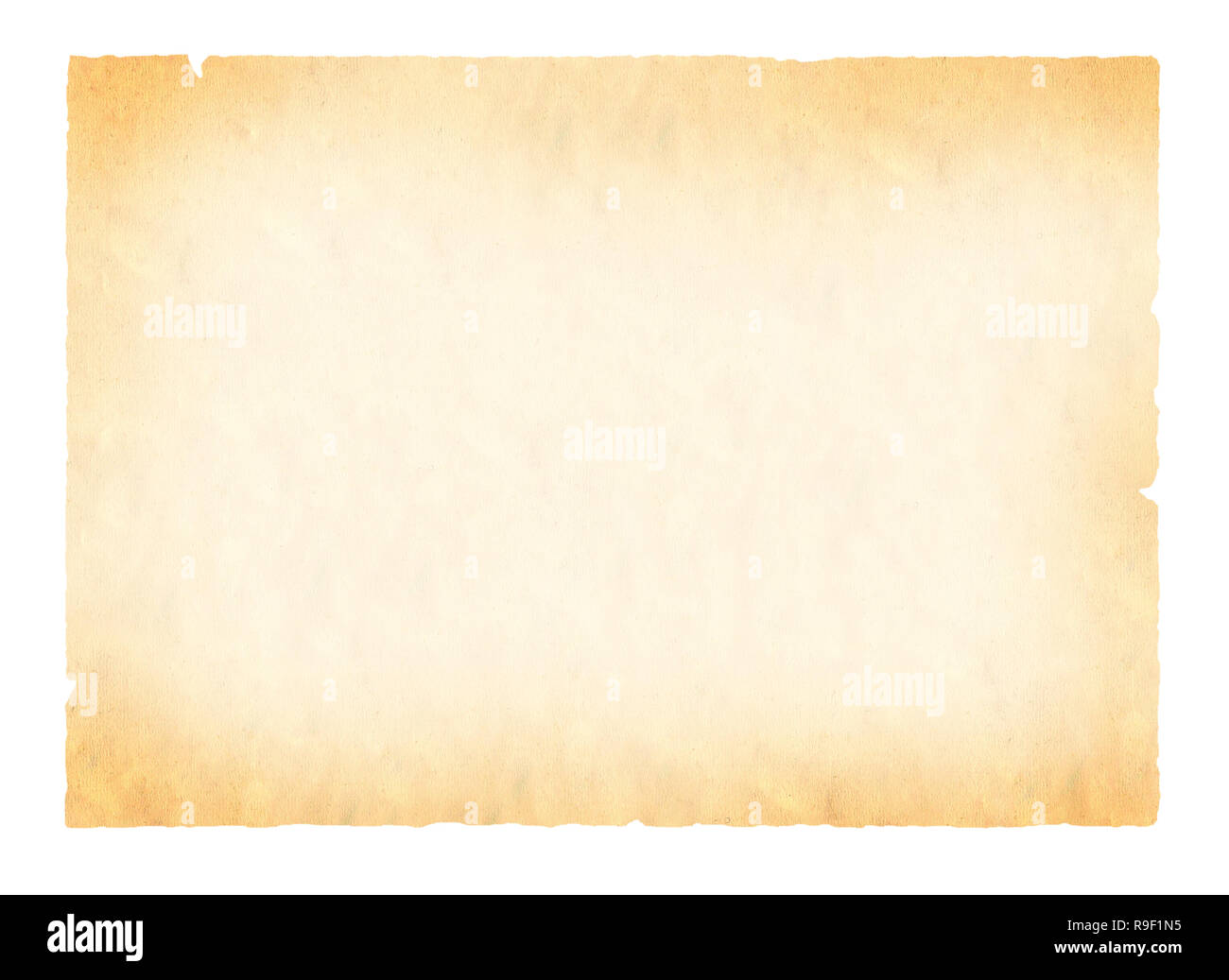 Background - a sheet of the old, soiled paper Stock Photo - Alamy