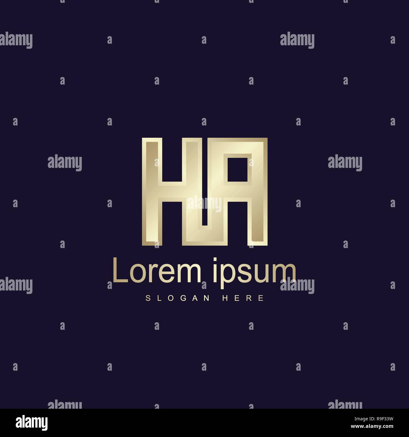 Ha Logo High Resolution Stock Photography and Images - Alamy