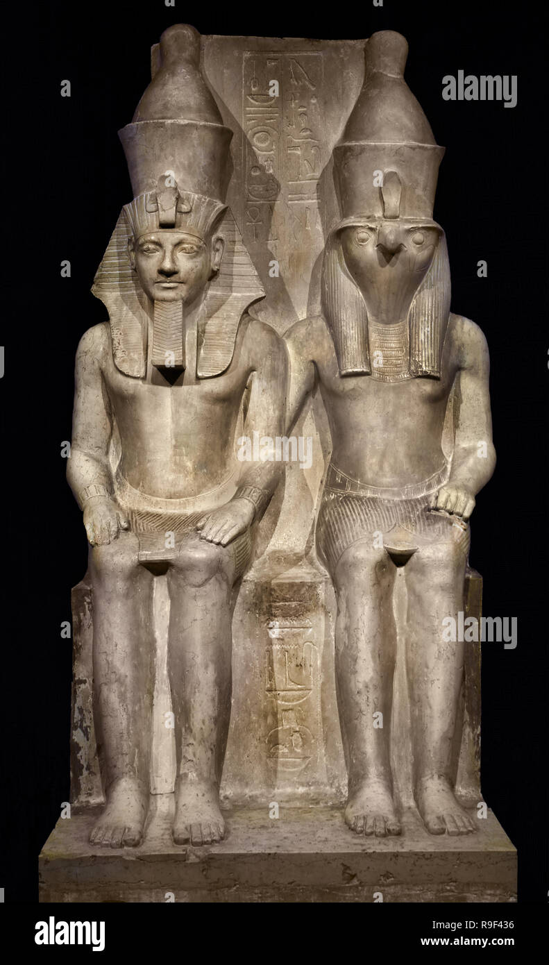 Anubis And Horus Statue