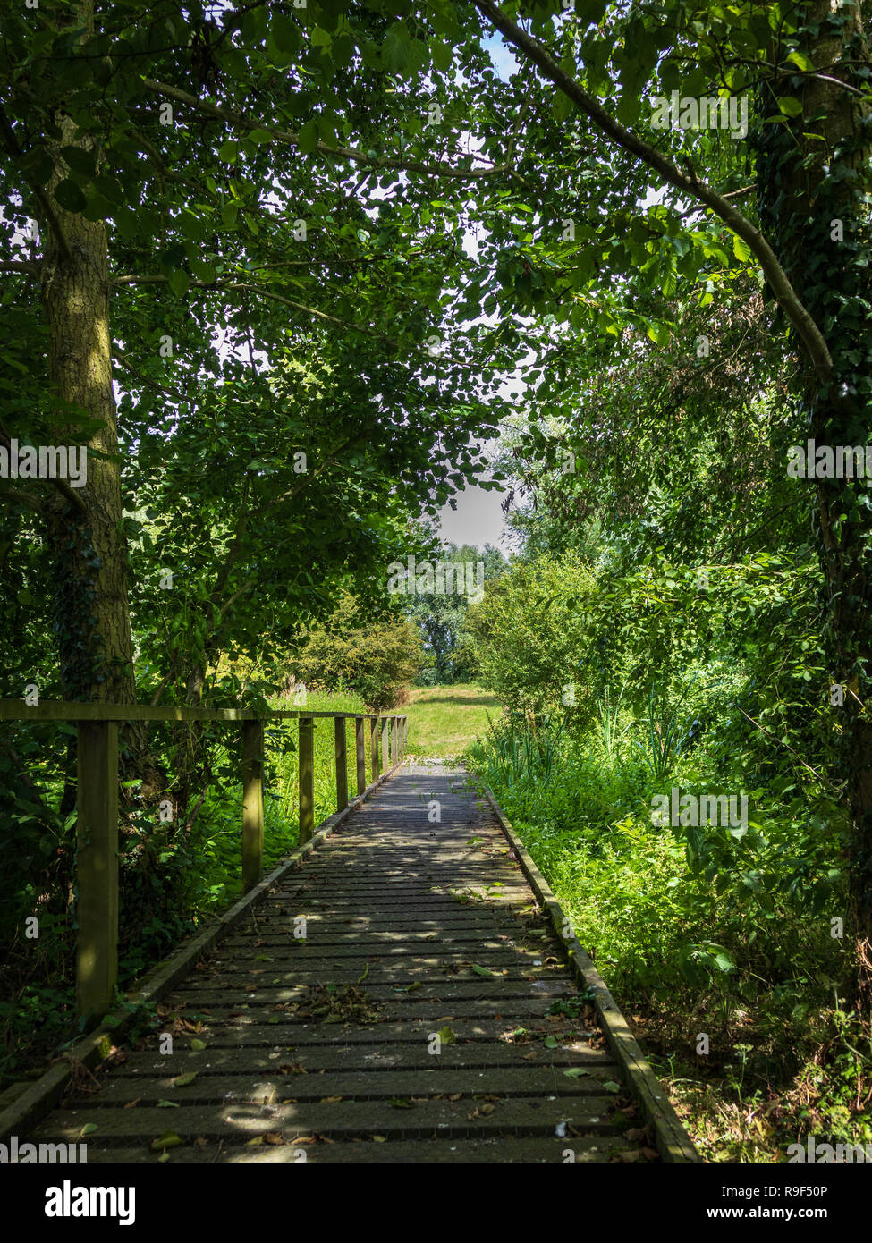 Giants Hill Medieval Castle, Rampton, Cambridgeshire , UK Stock Photo ...
