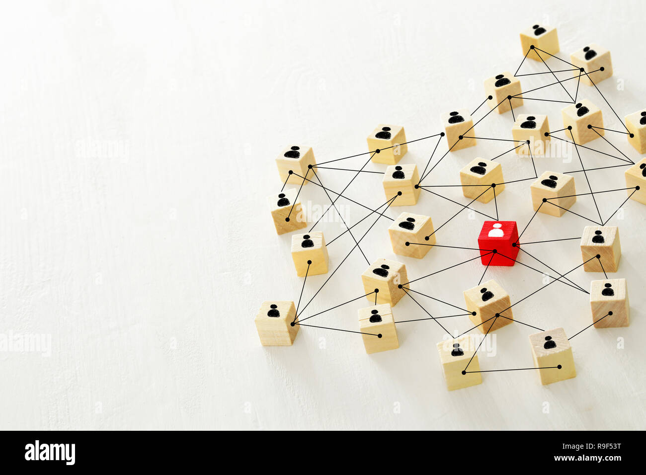 abstract photo of connectivity concept, Linking entities, Hierarchy and ...