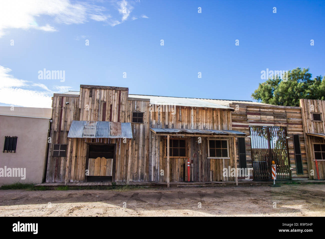 Old West Building Facades Family Builds Replica Of The Old West In