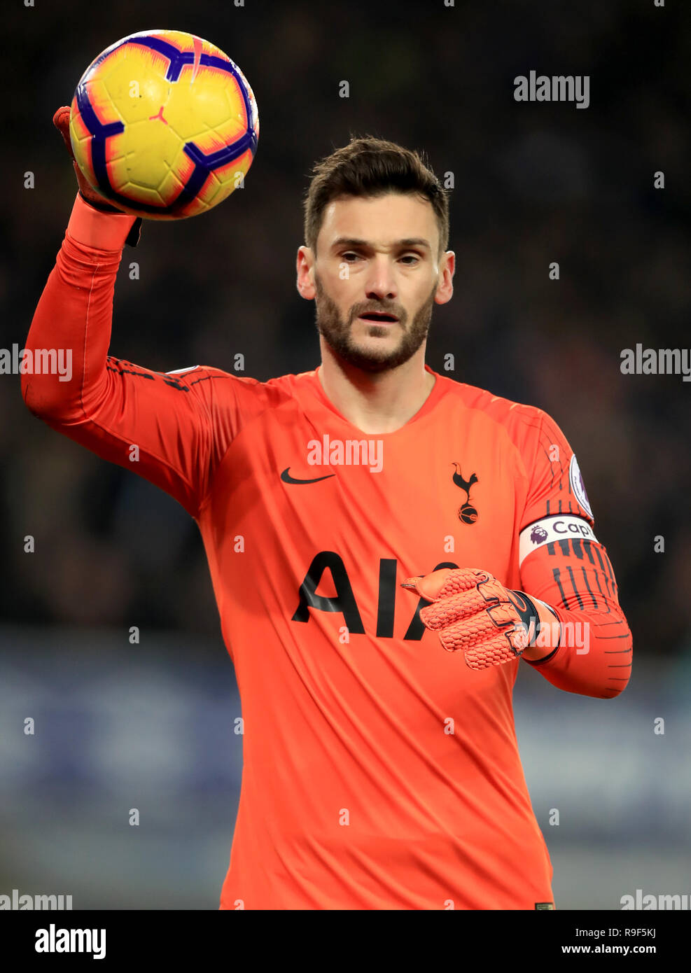 Tottenham Hotspur goalkeeper Hugo Lloris during the Premier League ...