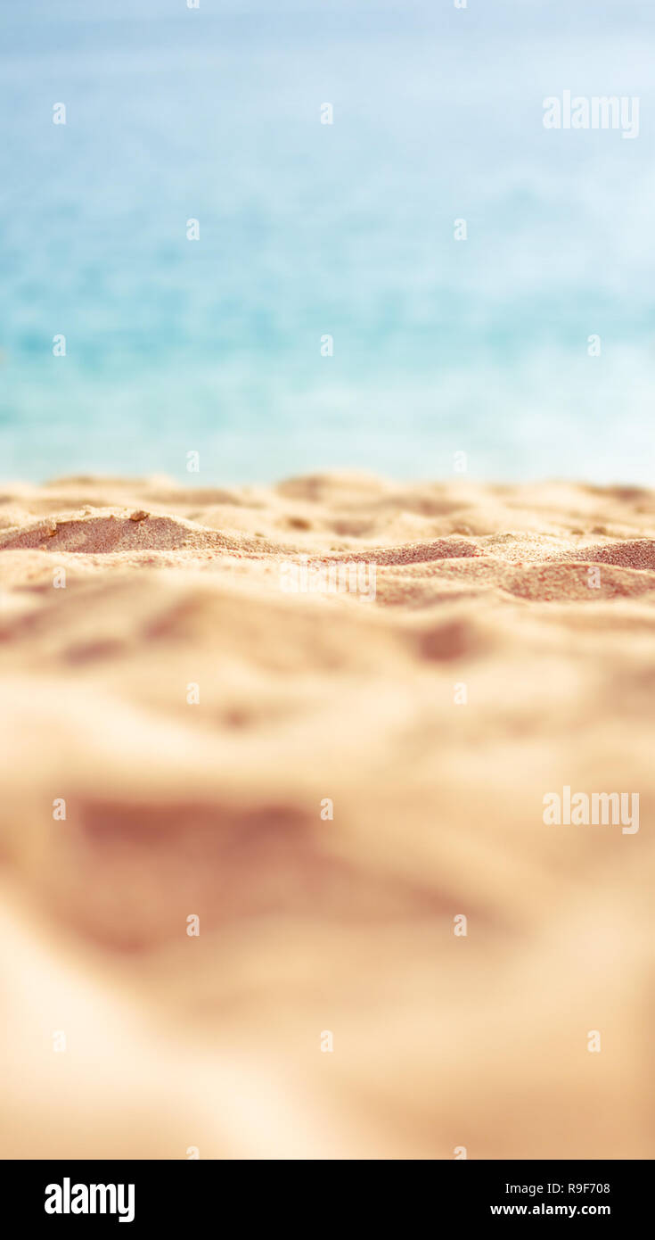 beach sand - travel, seascape, vacation and summer holidays concept ...