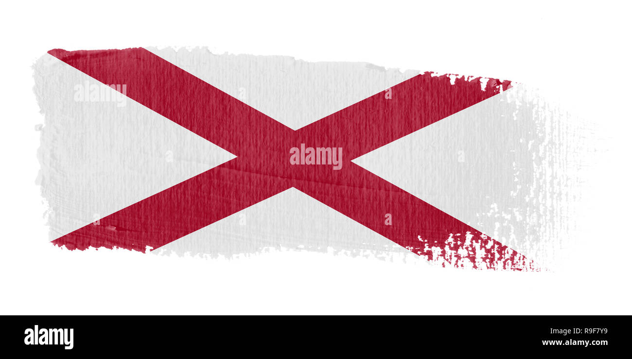 Alabama brush stroke hi-res stock photography and images - Alamy