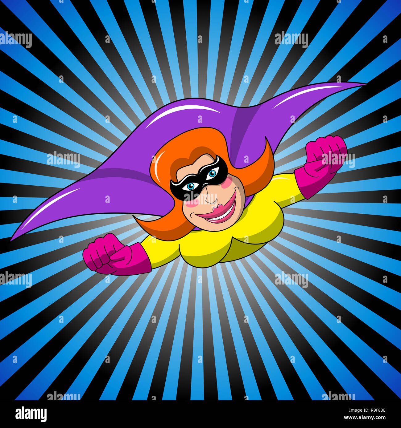 Marvel Female Superheroes Flying