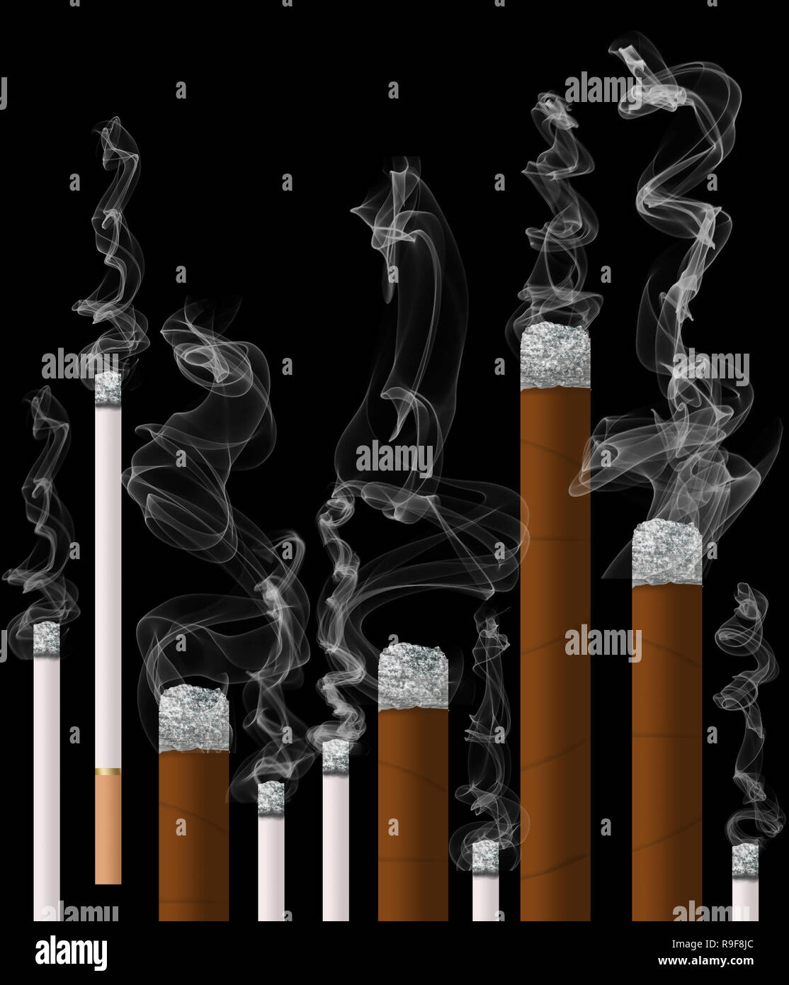 Second hand tobacco smoke is the subject of this smoke filled ...