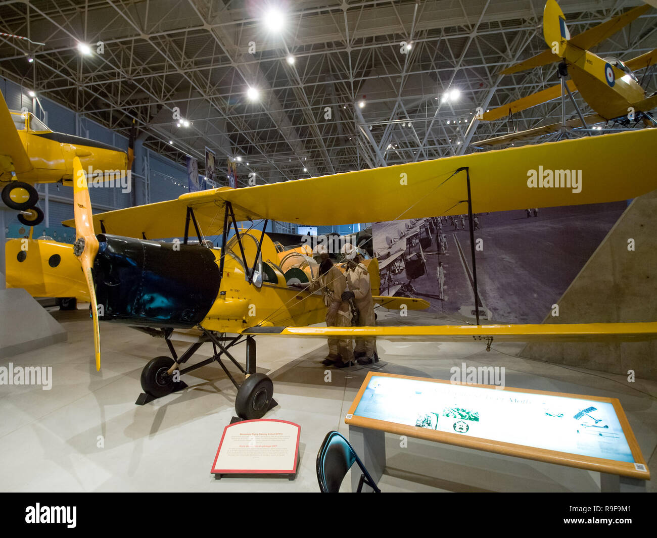 Berlin, Germany - June 19, 2018: Museum of aviation. Exhibition of ...