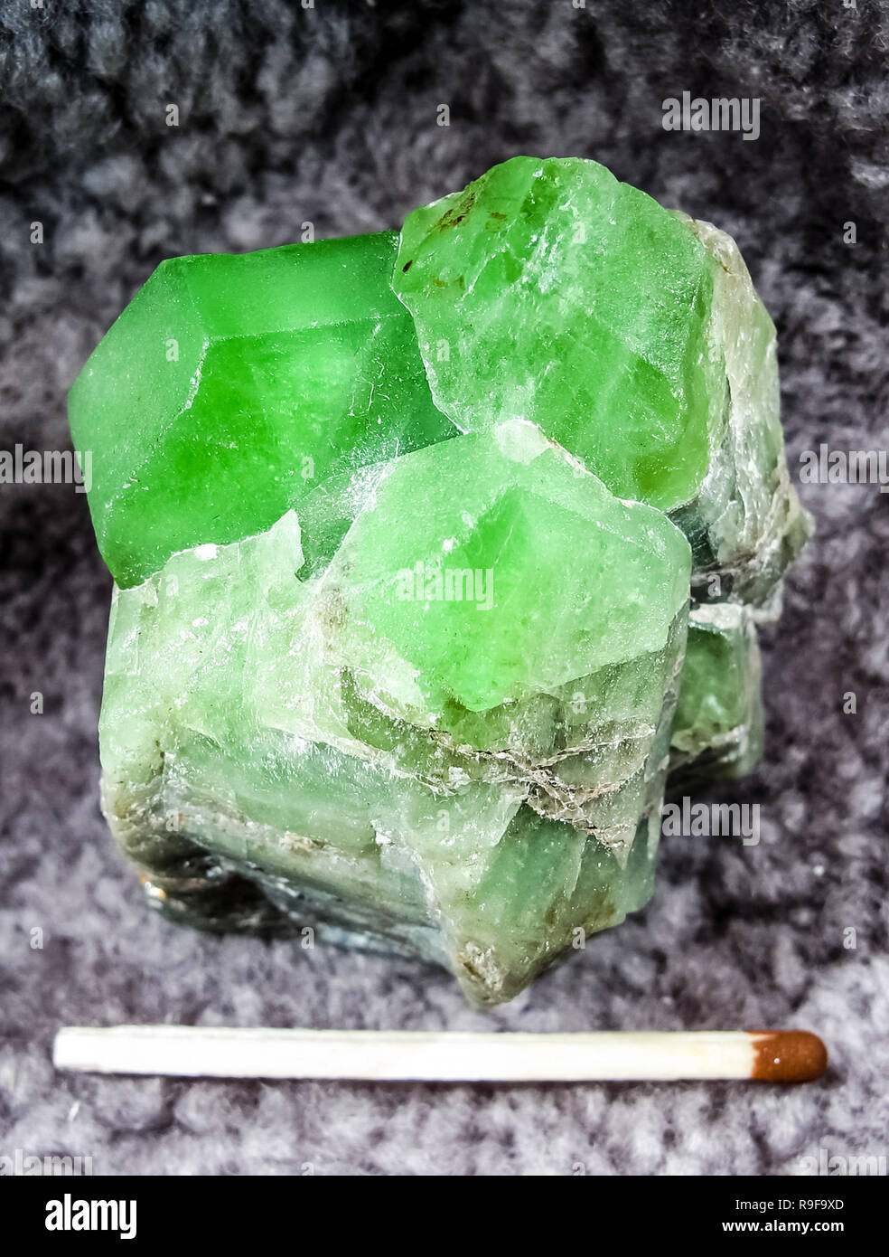 Crystals of minerals of rocks. The beauty of natural stones Stock Photo ...