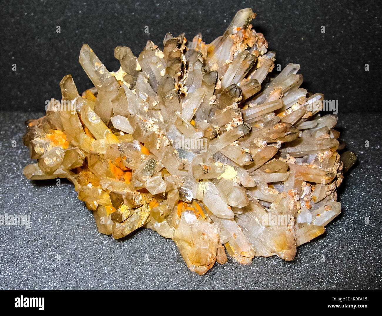 Crystals of minerals of rocks. The beauty of natural stones Stock Photo ...