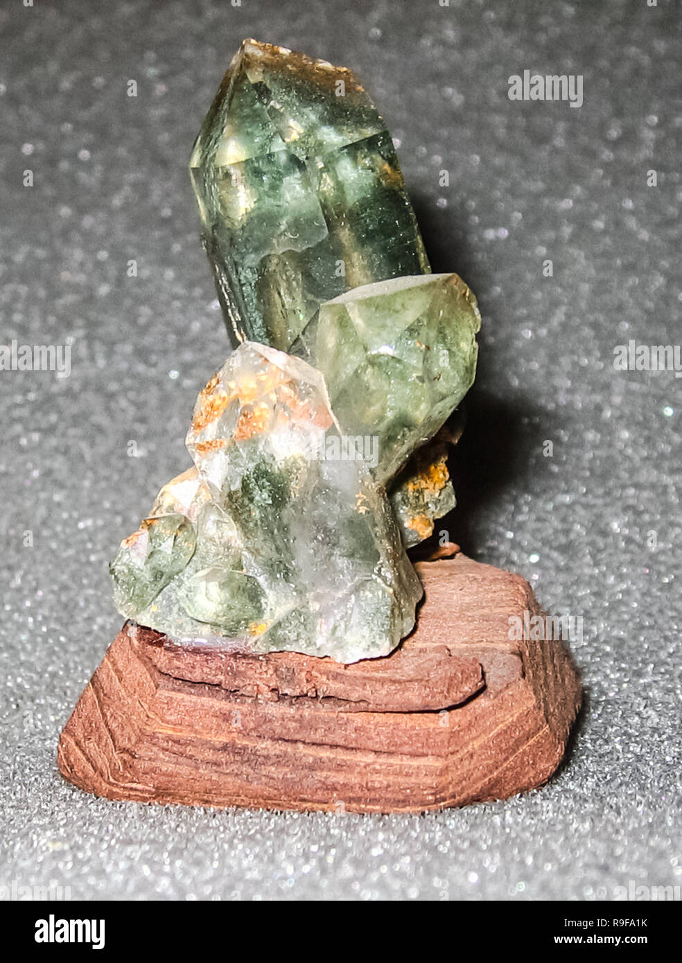 Crystals of minerals of rocks. The beauty of natural stones Stock Photo ...